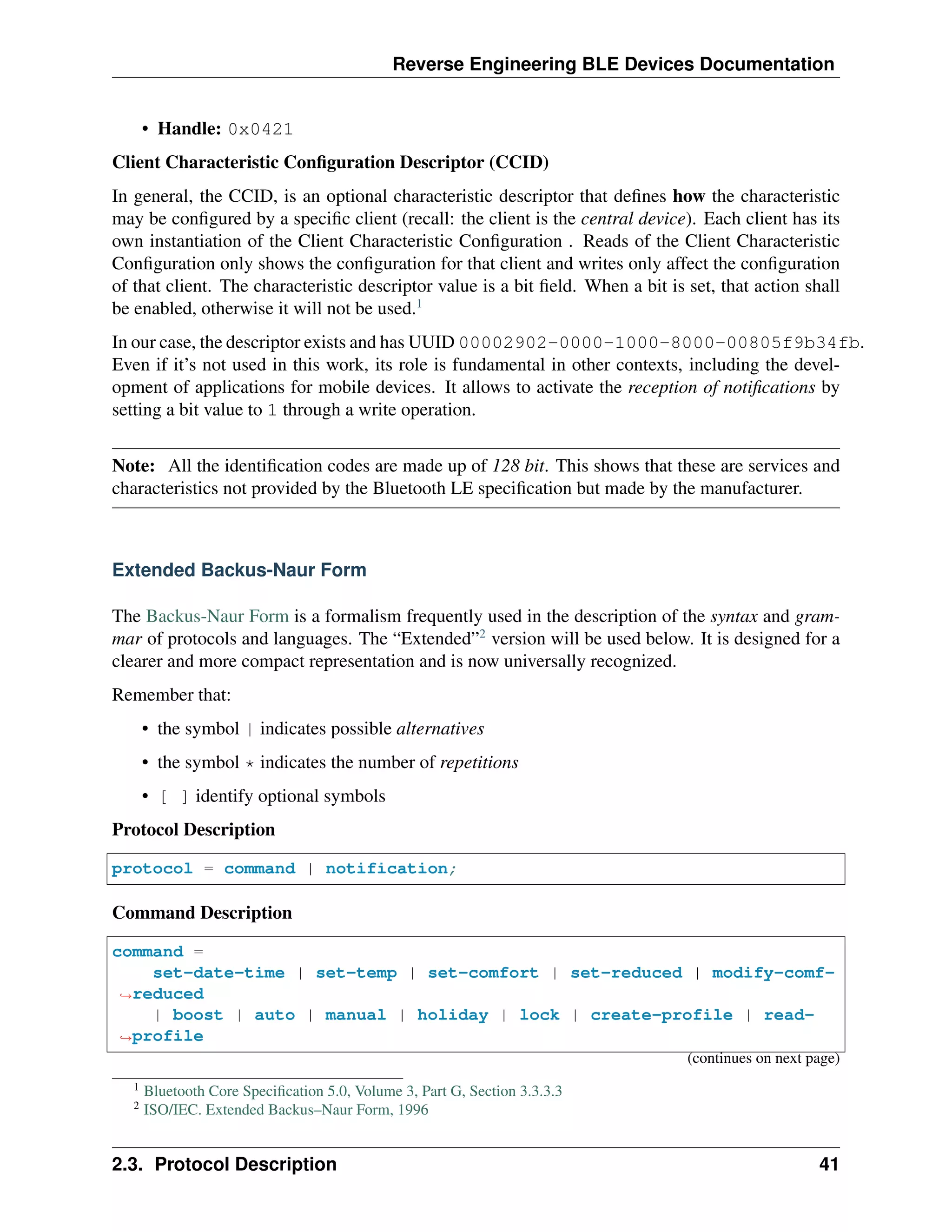 Reverse Engineering BLE Devices Documentation | PDF