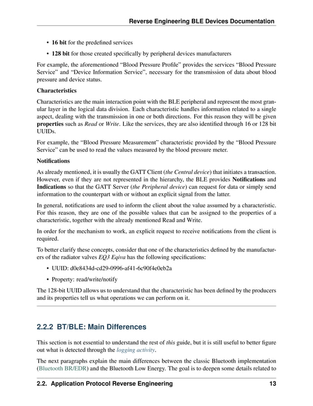 Reverse Engineering Ble Devices Documentation Pdf