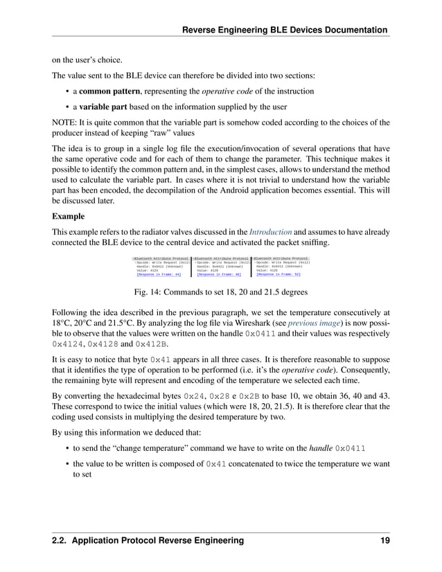 Reverse Engineering BLE Devices Documentation | PDF