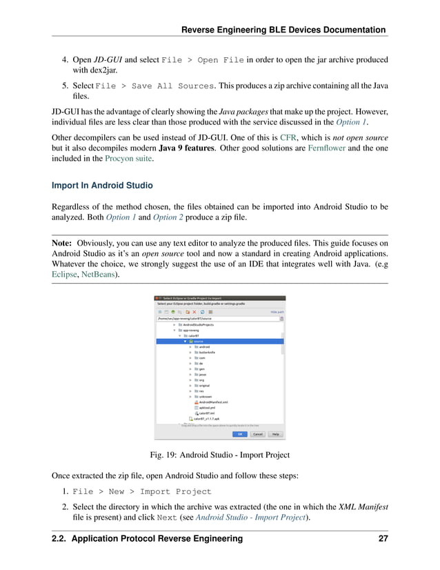 Reverse Engineering BLE Devices Documentation | PDF