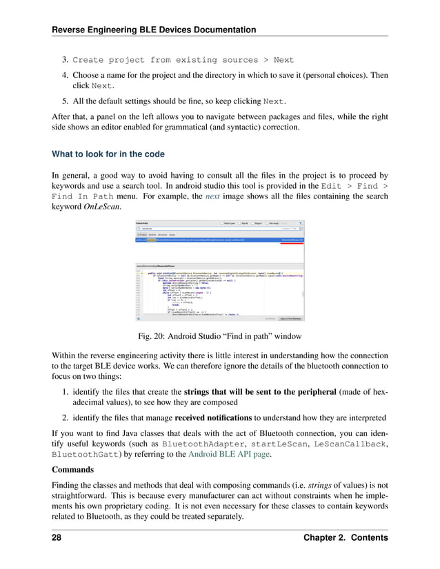 Reverse Engineering BLE Devices Documentation | PDF