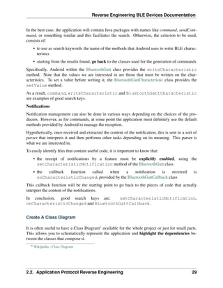 Reverse Engineering BLE Devices Documentation | PDF