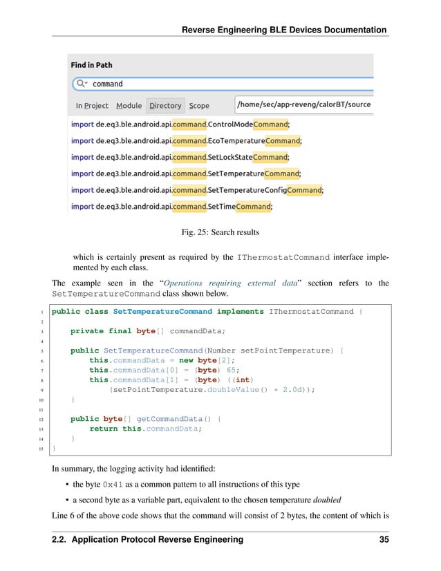 Reverse Engineering BLE Devices Documentation | PDF
