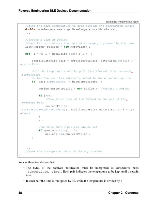 Reverse Engineering BLE Devices Documentation | PDF