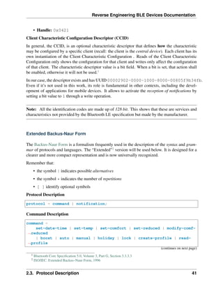 Reverse Engineering BLE Devices Documentation | PDF