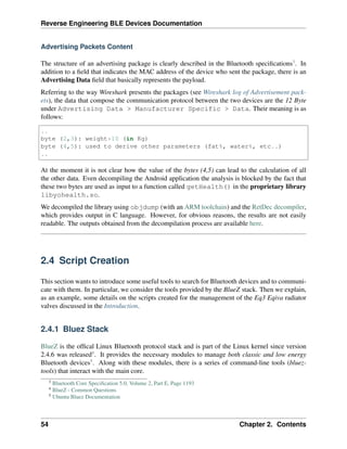 Reverse Engineering BLE Devices Documentation | PDF
