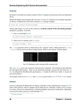 Reverse Engineering BLE Devices Documentation | PDF