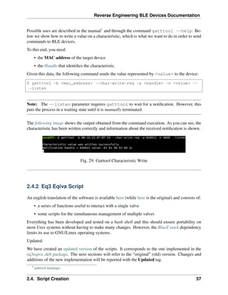 Reverse Engineering BLE Devices Documentation | PDF