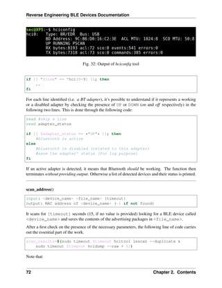 Reverse Engineering BLE Devices Documentation | PDF