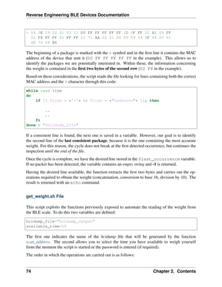Reverse Engineering BLE Devices Documentation | PDF