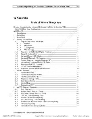 Reverse engineering-microsoft-exfat-file-system 33274 | PDF