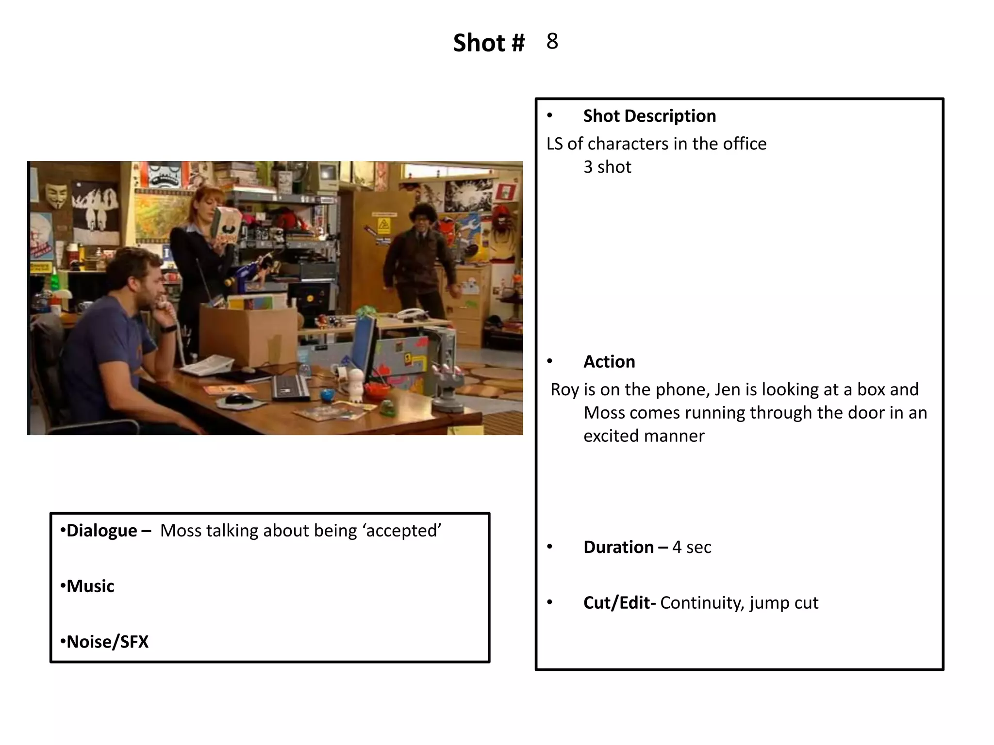 The IT Crowd- Reverse Storyboard | PPTX