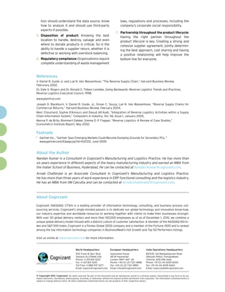 Reverse Supply Chain: Completing the Supply Chain Loop | PDF