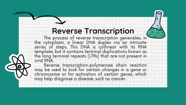 reverse-transcriptase ADVANCES IN BIOLOGICAL SCIENCE.pptx