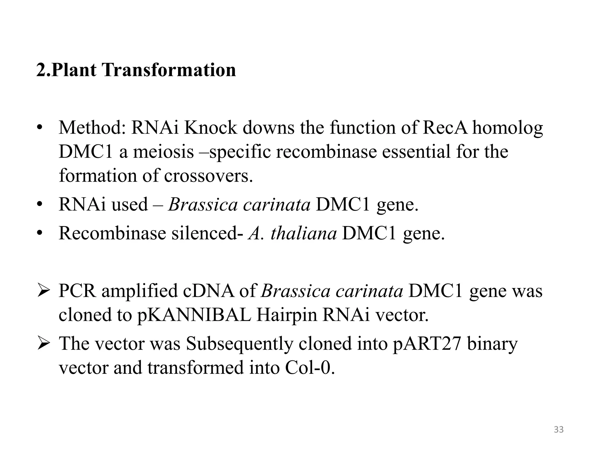 Reverse Breeding | PPTX