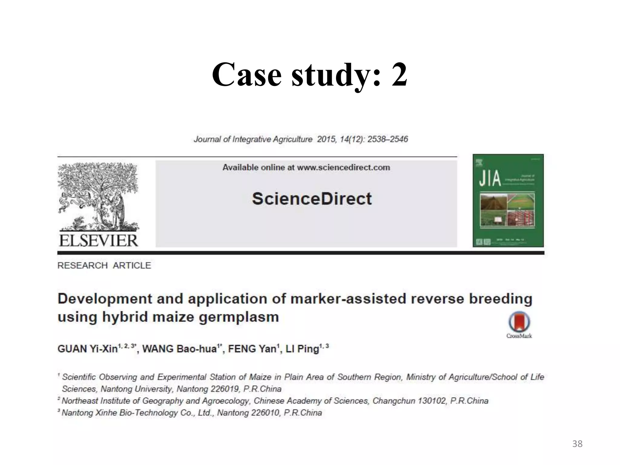 Reverse Breeding | PPTX