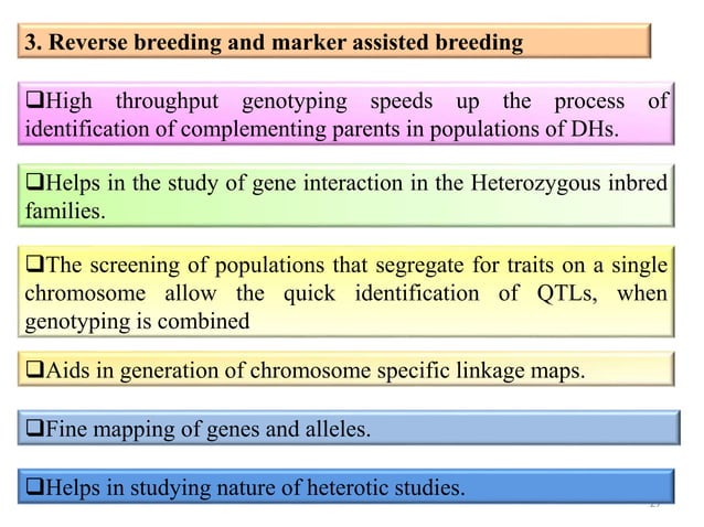 Reverse Breeding | PPTX