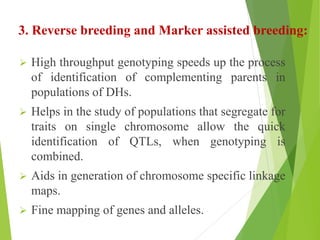 Reverse Breeding: a tool to create homozygous plants from the ...