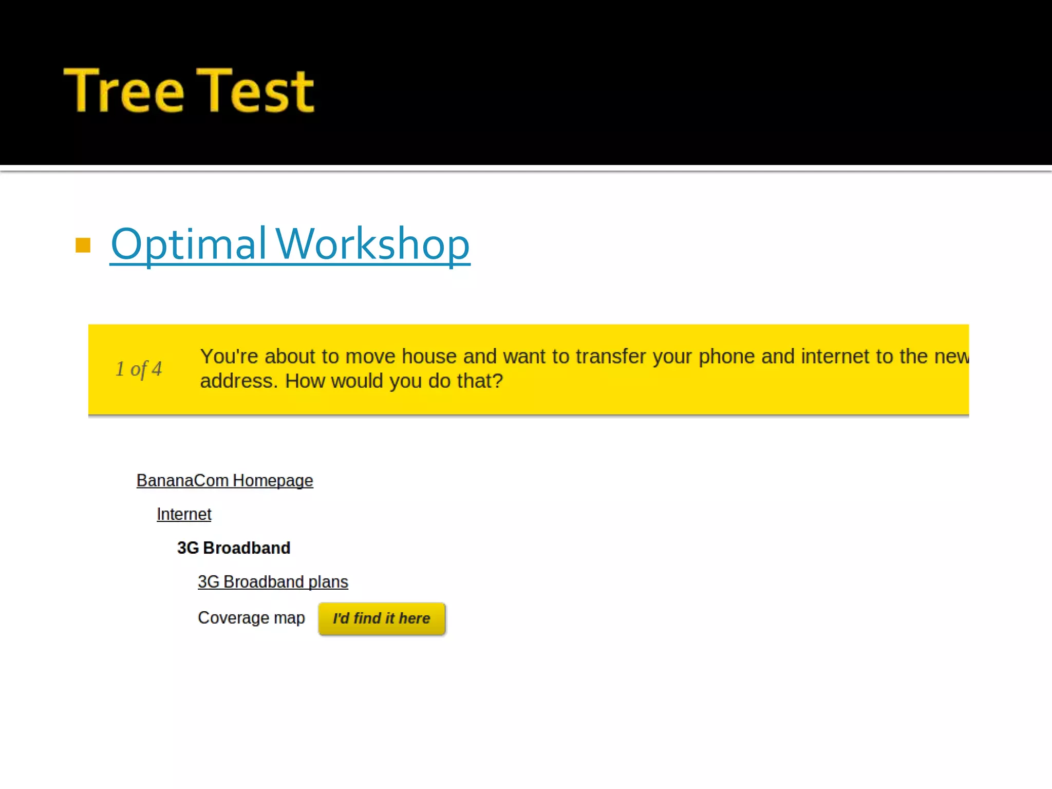 Reverse Card Sort for UX Testing | PPTX