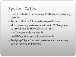 Reverse code engineering | PPTX