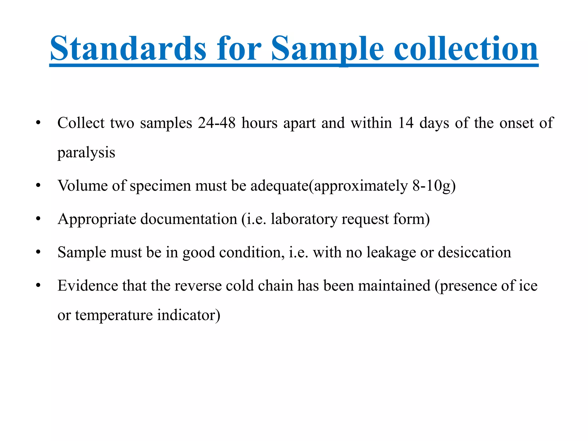 Reverse cold chain | PPTX