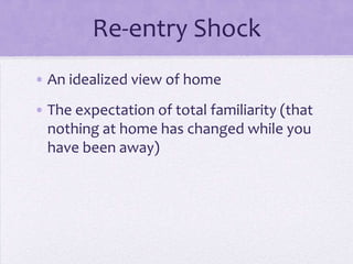 Reverse-Culture shock | PPTX