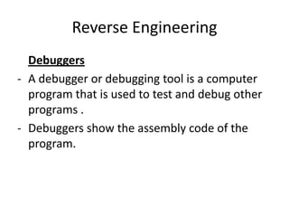 Reverse Engineering | Ppt