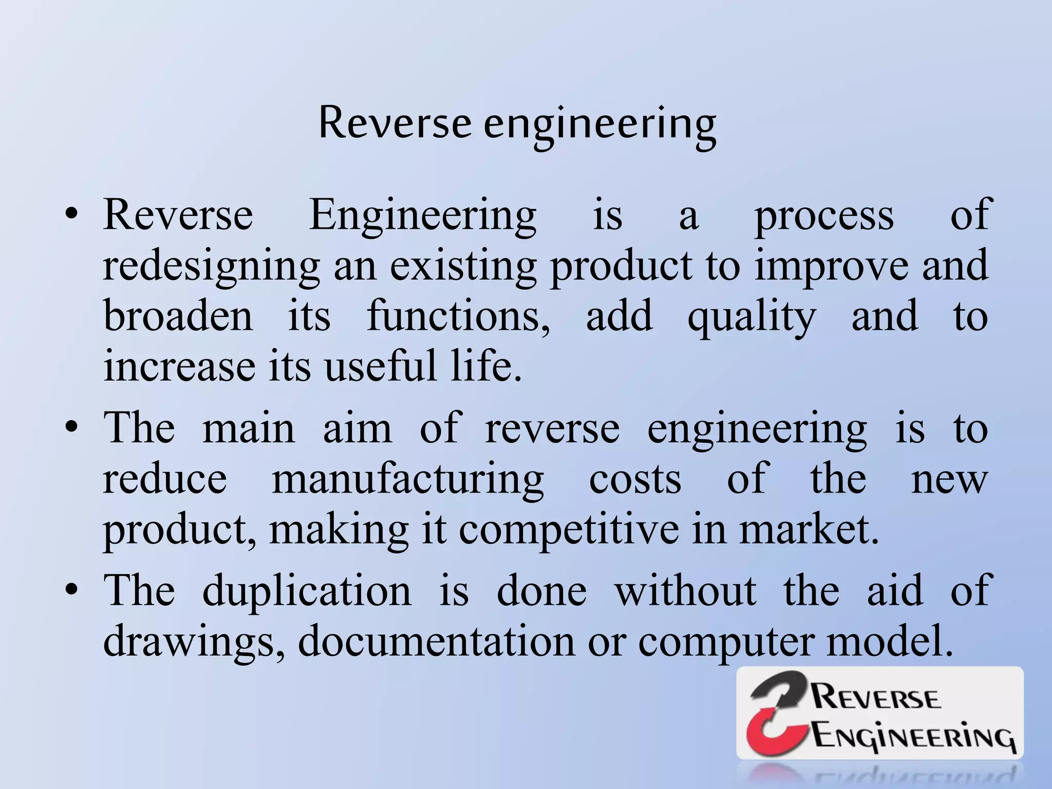 Reverse engineering | PPTX
