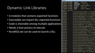 OS Internals and Portable Executable File Format | PPTX