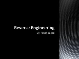 Reverse Engineering | PDF