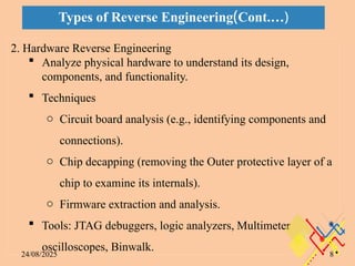 Reverse Engineeringe and analysis of matterial.pptx