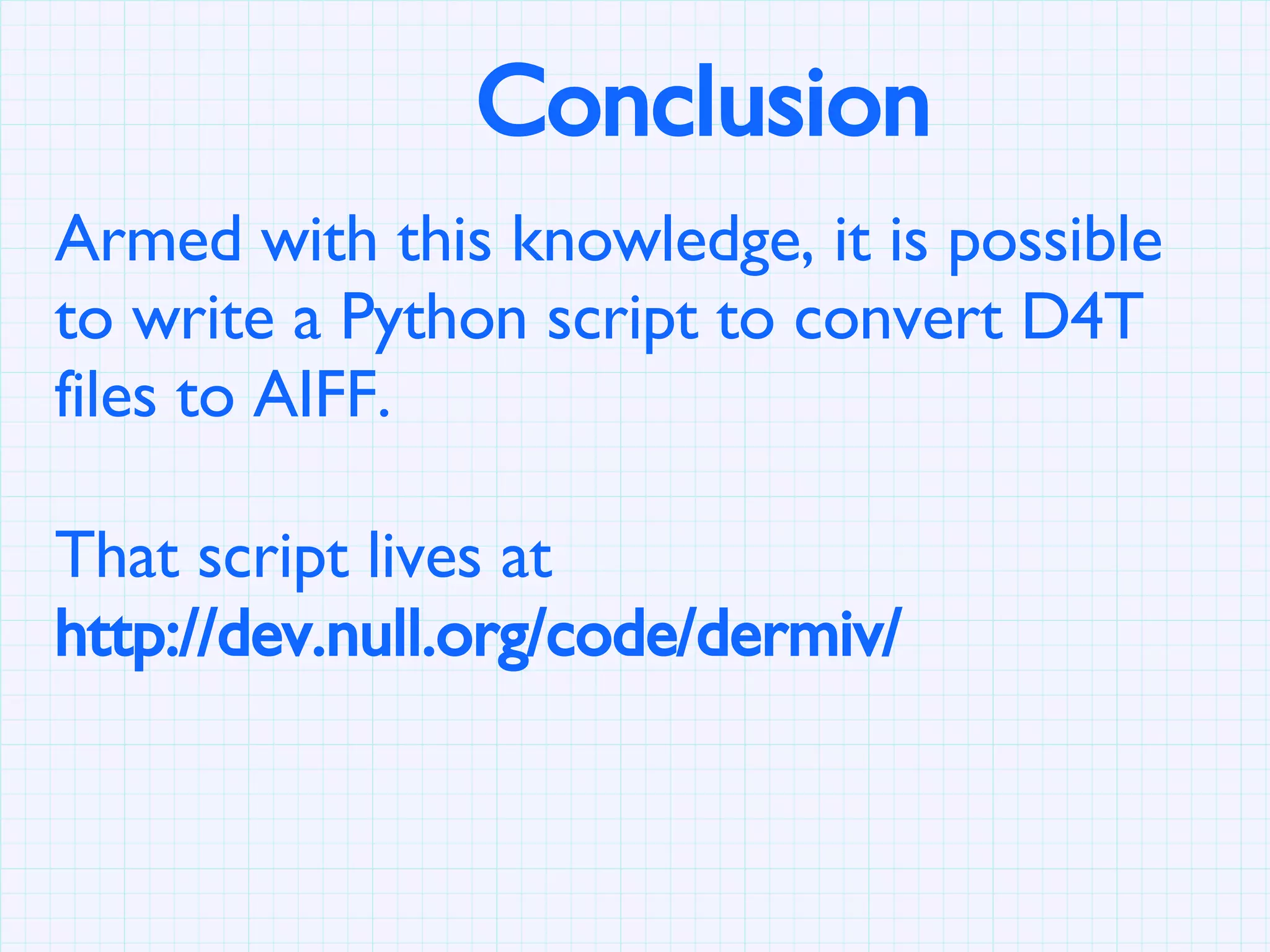 Reverse-Engineering a Proprietary Sound Sample Format | PPT