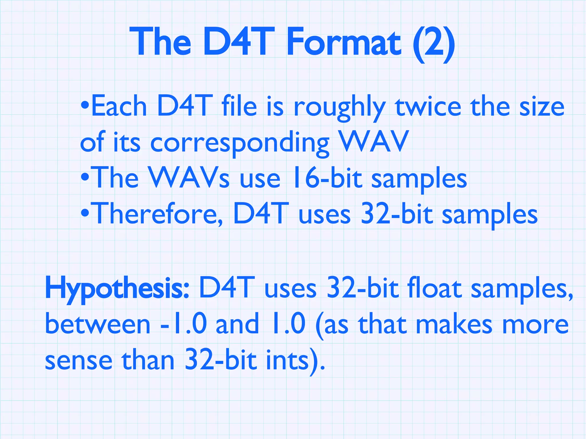 Reverse-Engineering a Proprietary Sound Sample Format | PPT