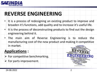 Reverse Engineering of Cycle | PPT