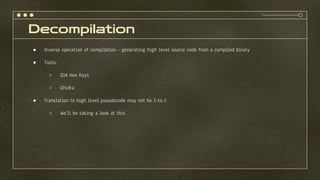 Reverse Engineering 101 | PDF | Programming Languages | Computing