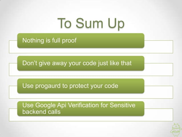 Reverse engineering android apps | PPTX