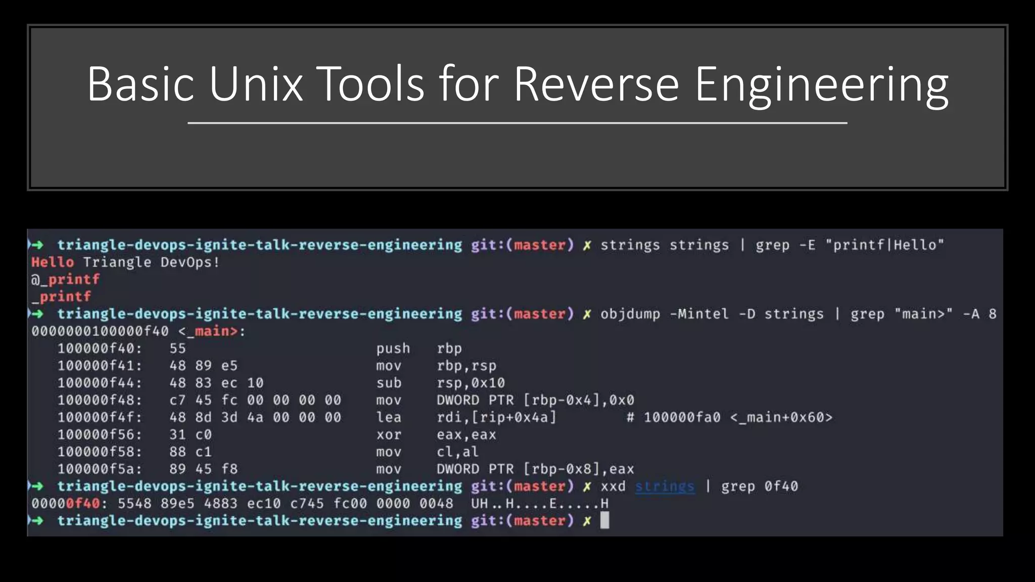 Reverse engineering tools a devops engineers can use | PPT