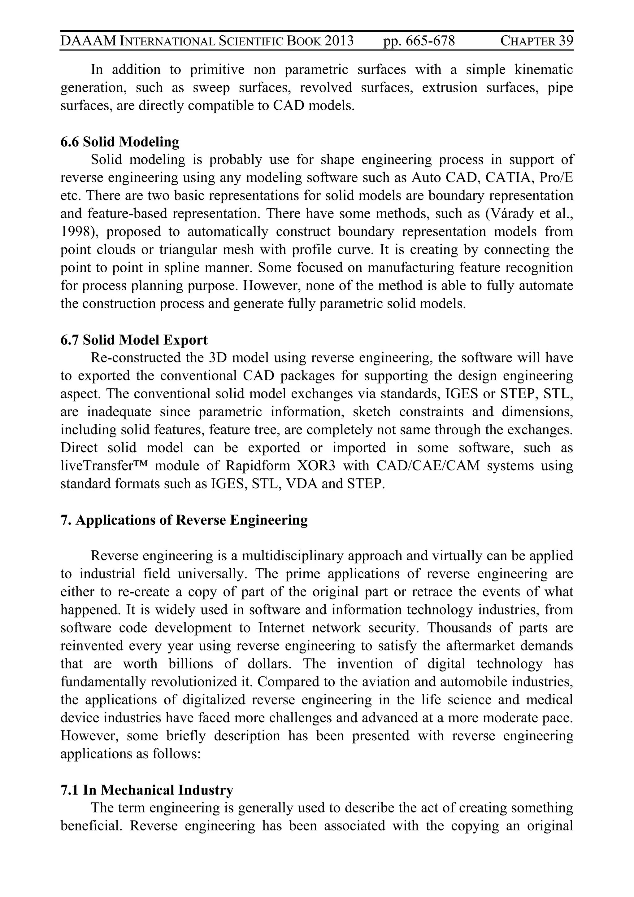 Reverse Engineering In Product Manufacturing Pdf