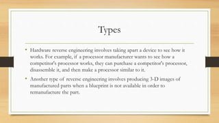 Reverse engineering in software engineering vaibhav | PPTX