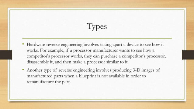 Reverse engineering in software engineering vaibhav | PPTX