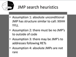 Reverse engineering of binary programs for custom virtual machines | PDF
