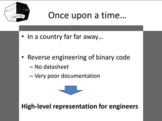 Reverse engineering of binary programs for custom virtual machines | PDF