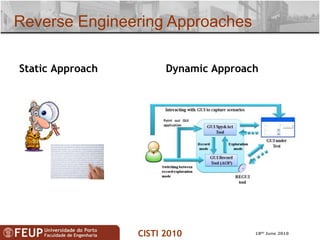 Reverse engineering of gui models | PPTX