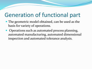 Reverse engineering for mechanical | PPTX
