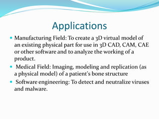 Reverse engineering for mechanical | PPTX
