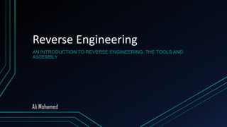 Reverse Engineering Presentation.pdf | Programming Languages | Computing