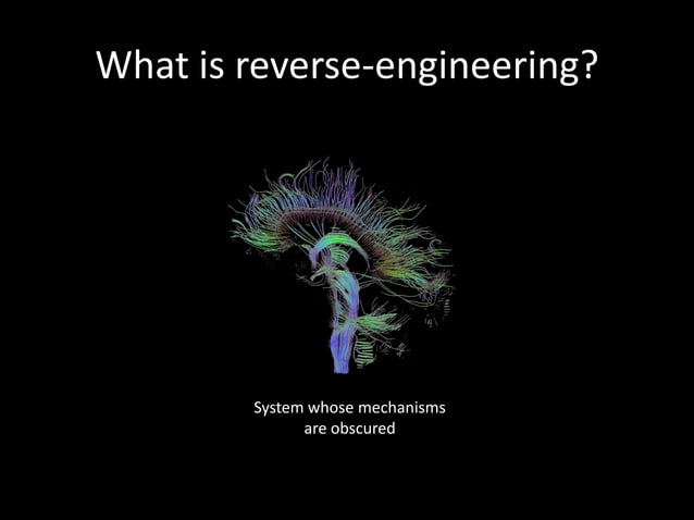 Reverse Engineering The Brain, Online | PPT
