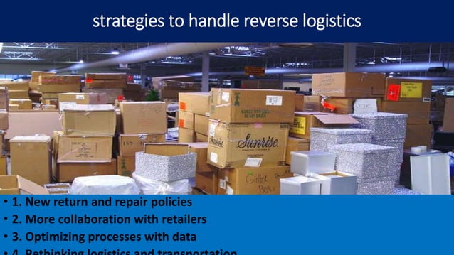 Reverse logistic and reverse supply chain | PPTX