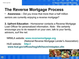 Reverse mortgage presentation | PPT