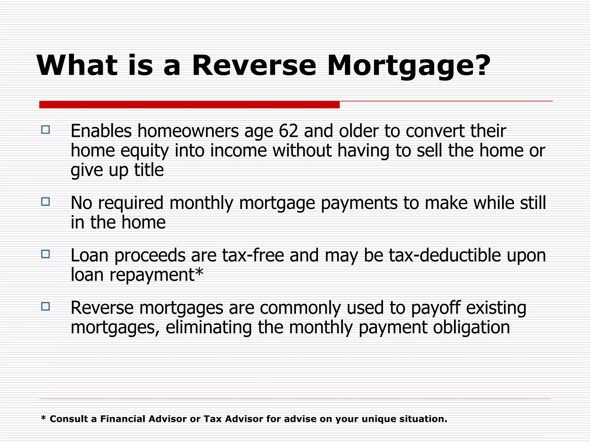 Reverse mortgages explained | PPT